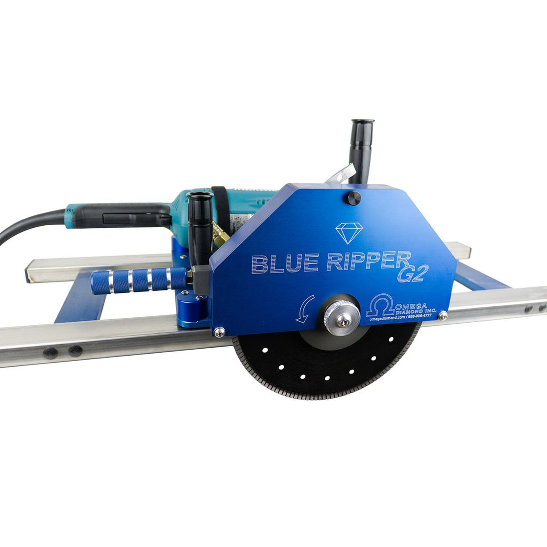 Blue Ripper G2 Rail Saw – Omega Diamond Inc.