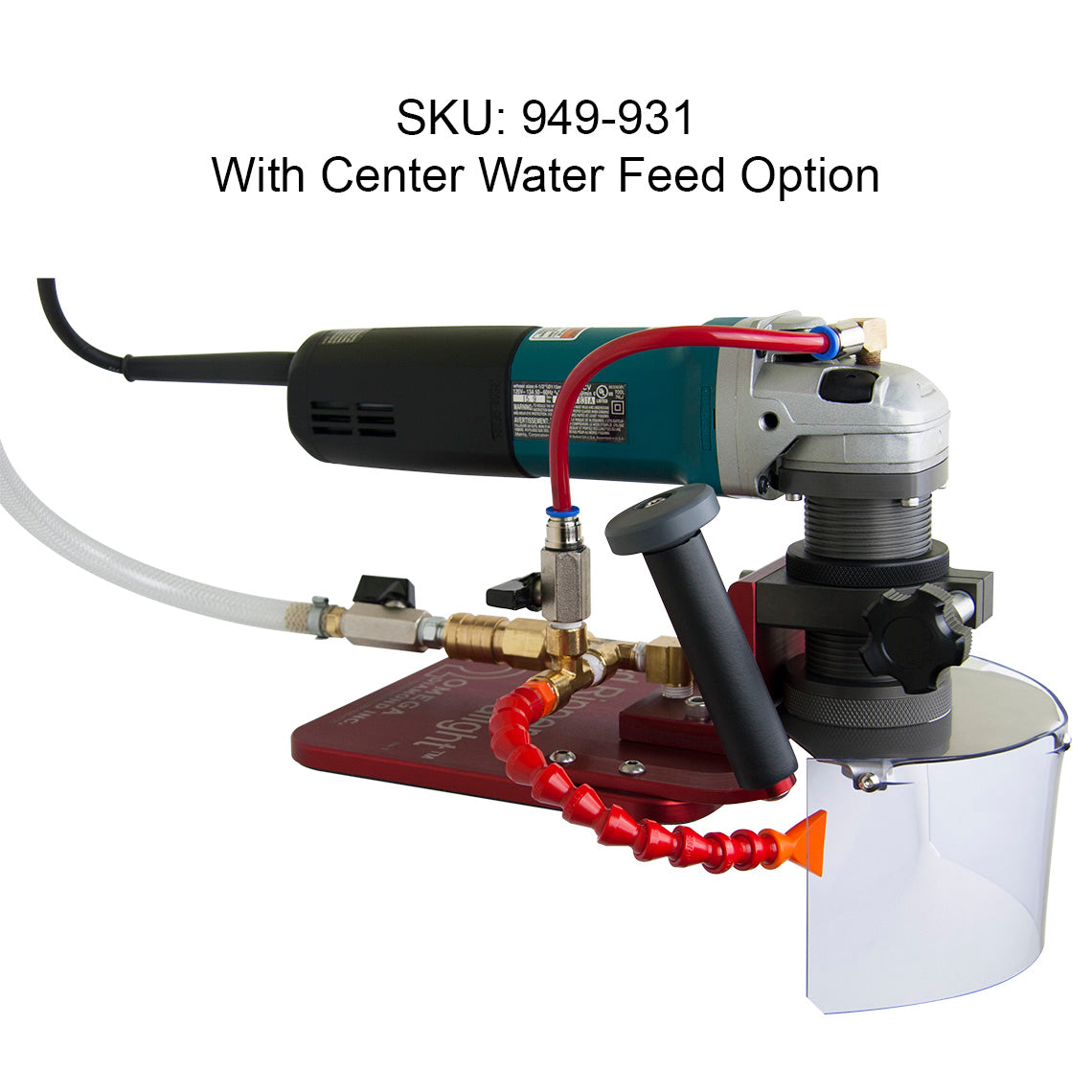 Red Ripper Ultralight™ Stone Router – Omega Diamond Inc.