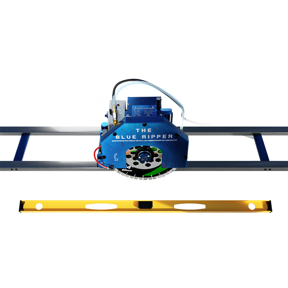 Blue Ripper SR Rail Saw & Reliable Stone Cutting – Omega Diamond Inc.