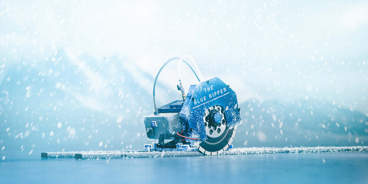 Blue Ripper SR Rail Saw & Reliable Stone Cutting – Omega Diamond Inc.
