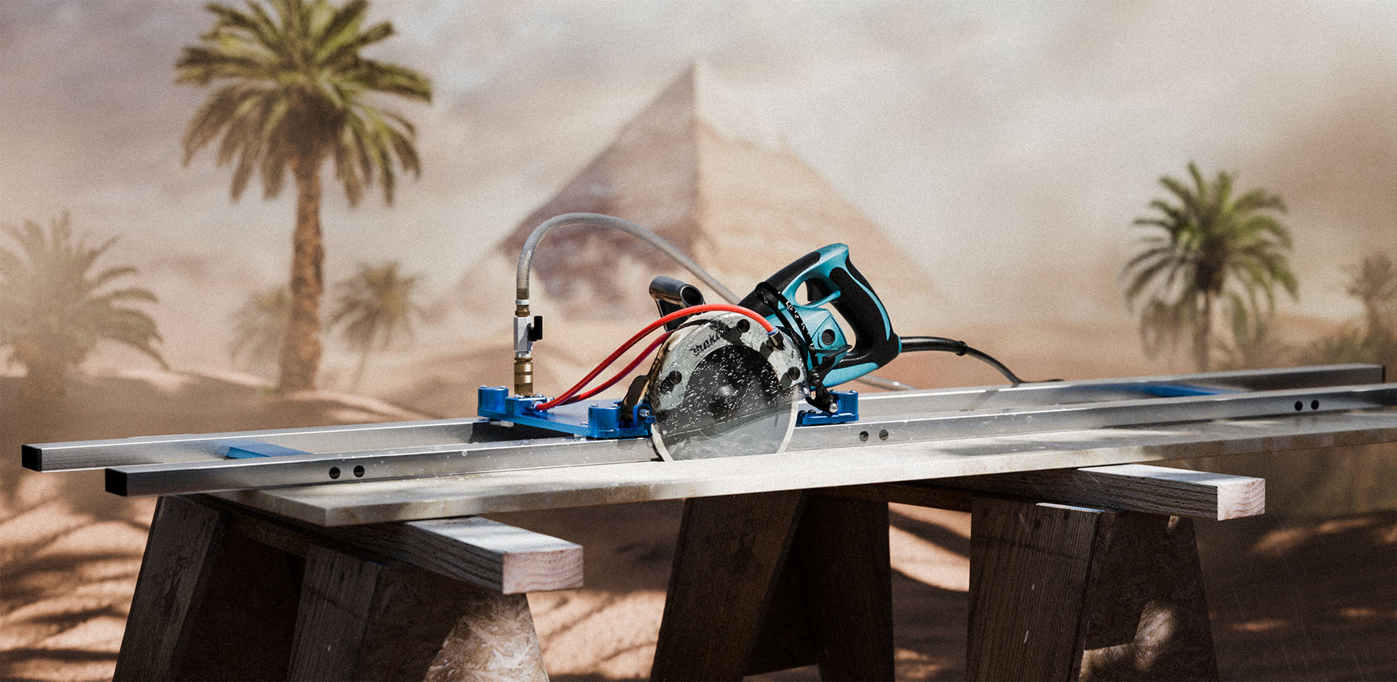 Blue Ripper JR Rail Saw & Precision Stone Cutter – Omega Diamond Inc.