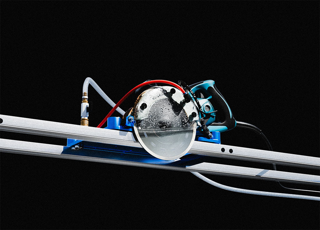Blue Ripper JR Rail Saw & Precision Stone Cutter – Omega Diamond Inc.